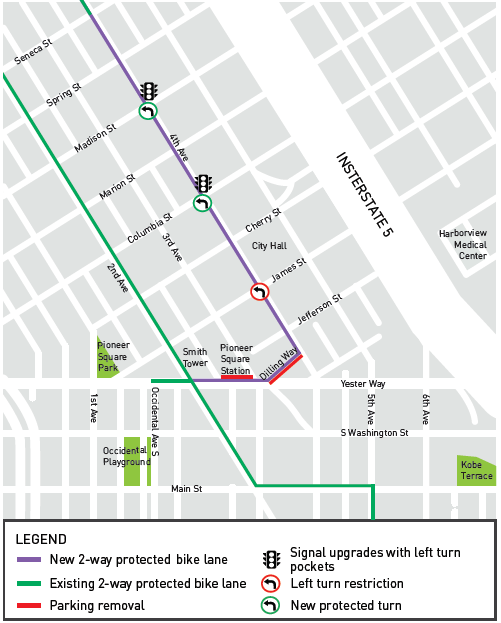 4th Ave Mobility Improvements - Transportation | seattle.gov